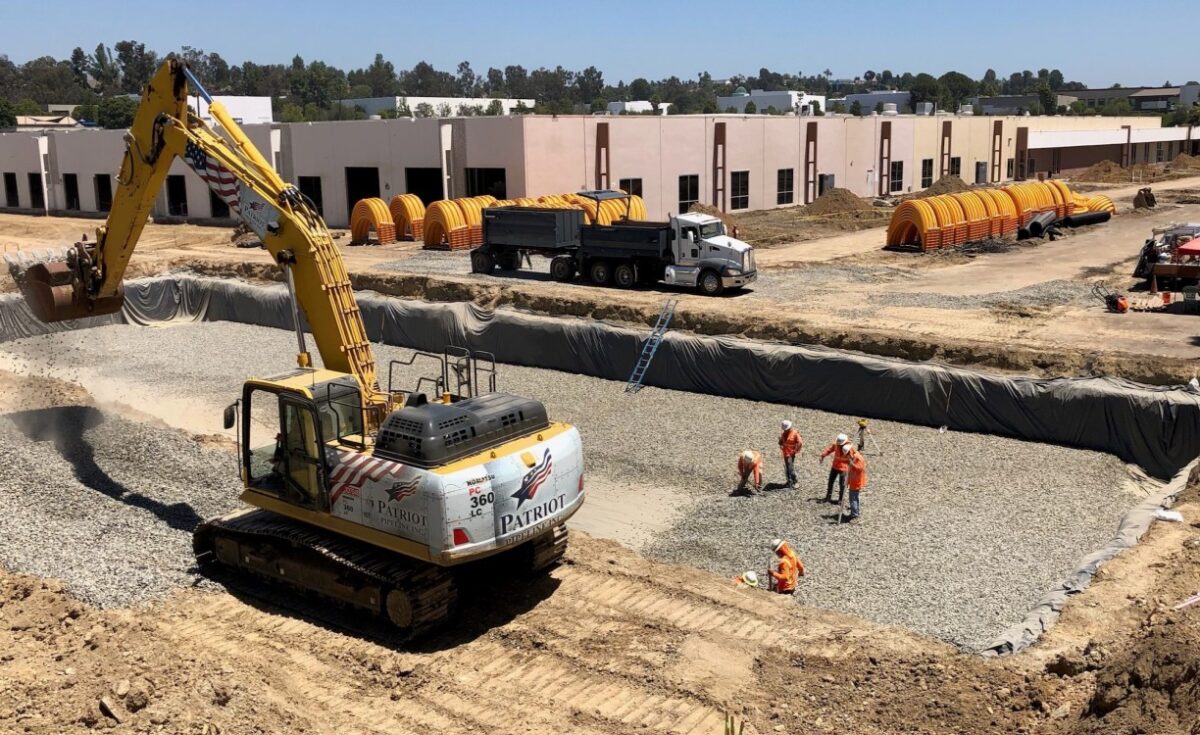 Amazon DCX2 Distribution Center – Patriot Pipeline, Inc. – Wildomar, CA